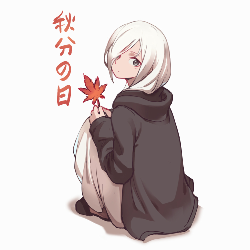 anime girl fall autumn leaves – Beneath the Tangles