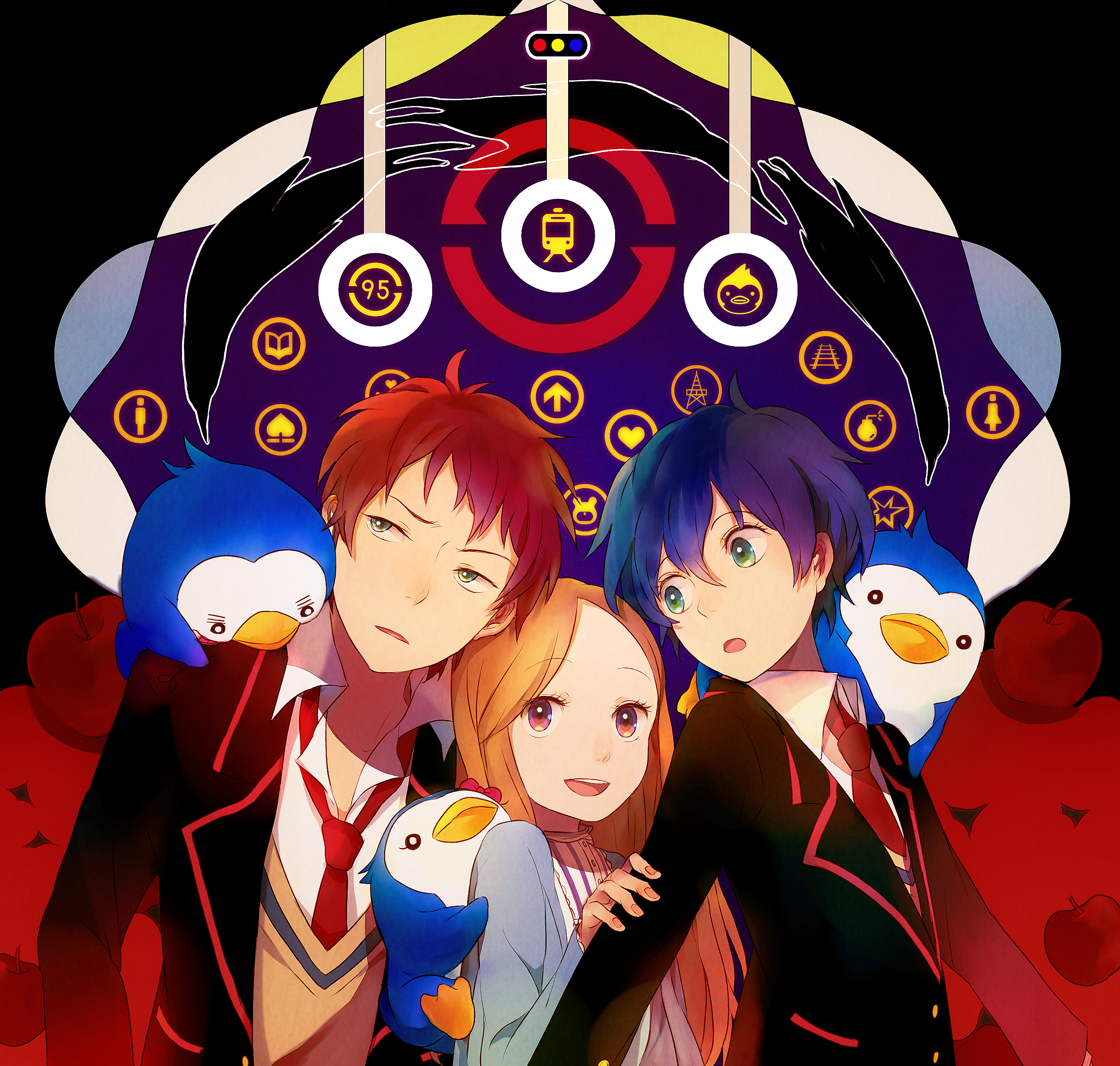 mawaru penguindrum 1 – Beneath the Tangles