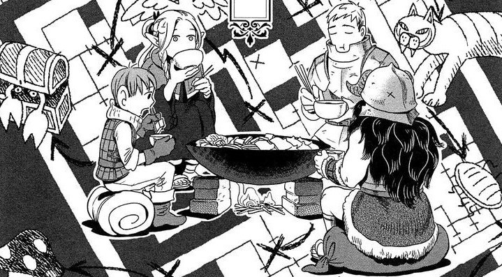 Reading Dungeon Meshi, Chapter 1: Hot Pot – Beneath the Tangles