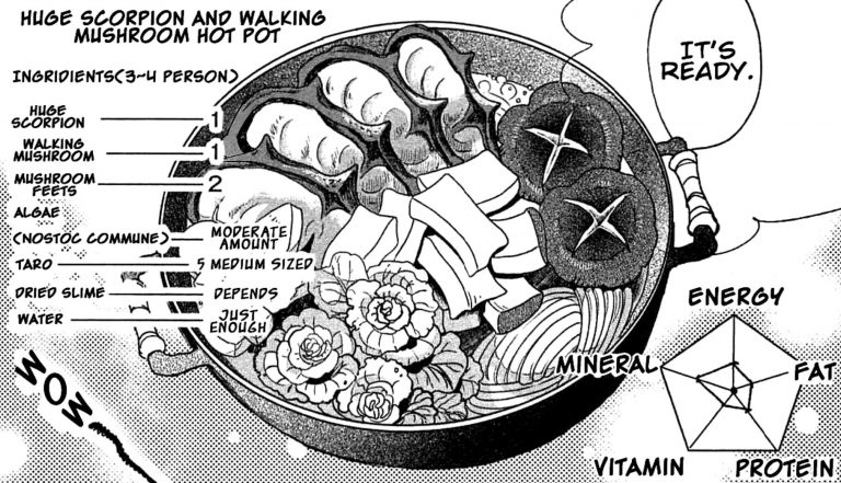 Reading Dungeon Meshi, Chapter 1: Hot Pot – Beneath the Tangles