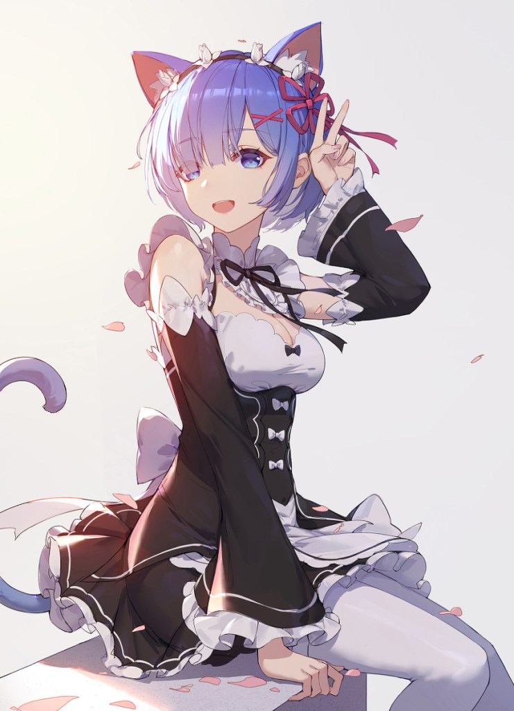 Fanart Friday: Rem the Catgirl – Beneath the Tangles