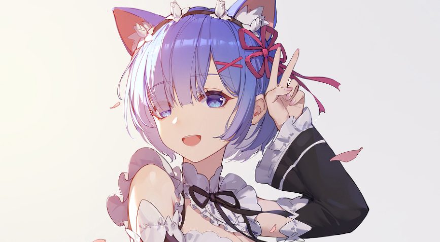 Fanart Friday: Rem the Catgirl – Beneath the Tangles