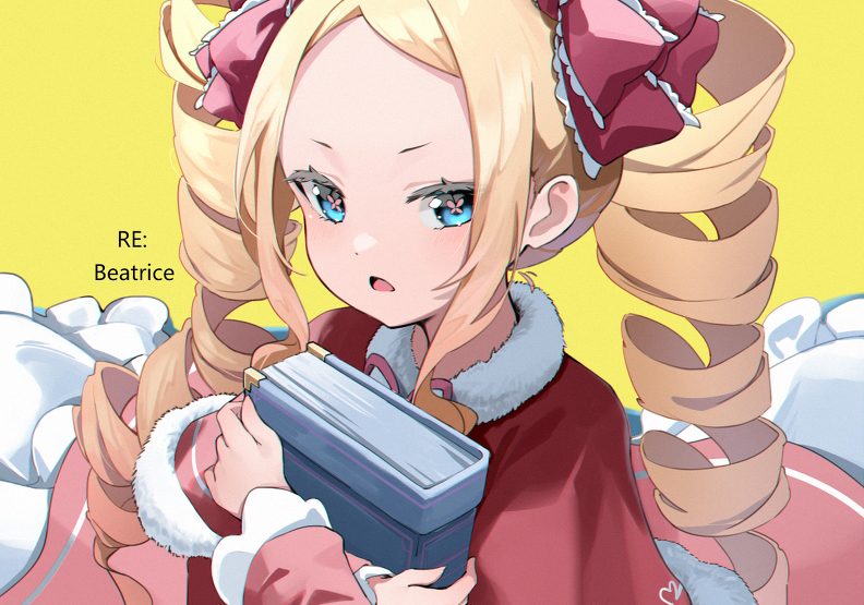 rezero beatrice reading book – Beneath the Tangles