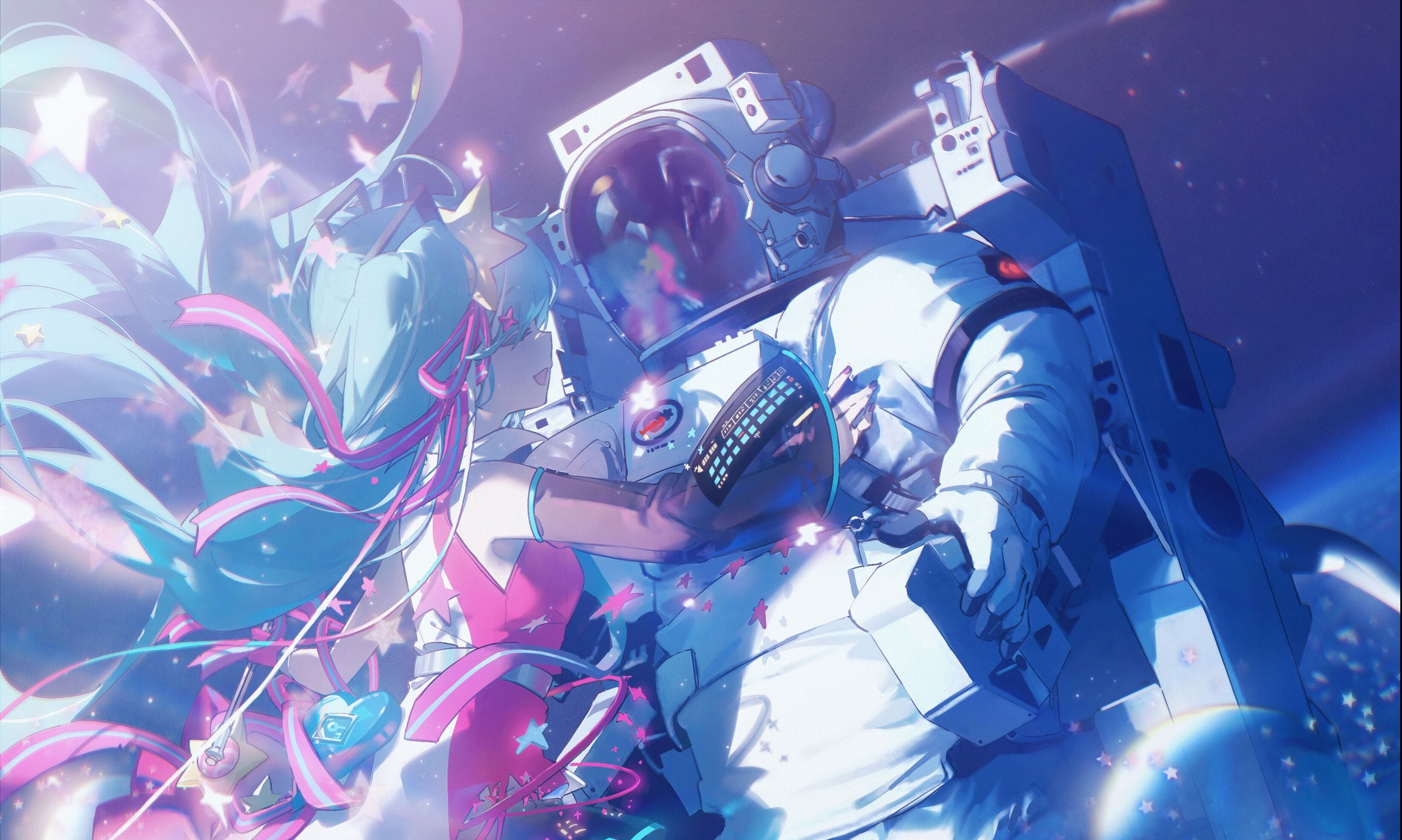 hatsune miku space future eve astronaut – Beneath the Tangles