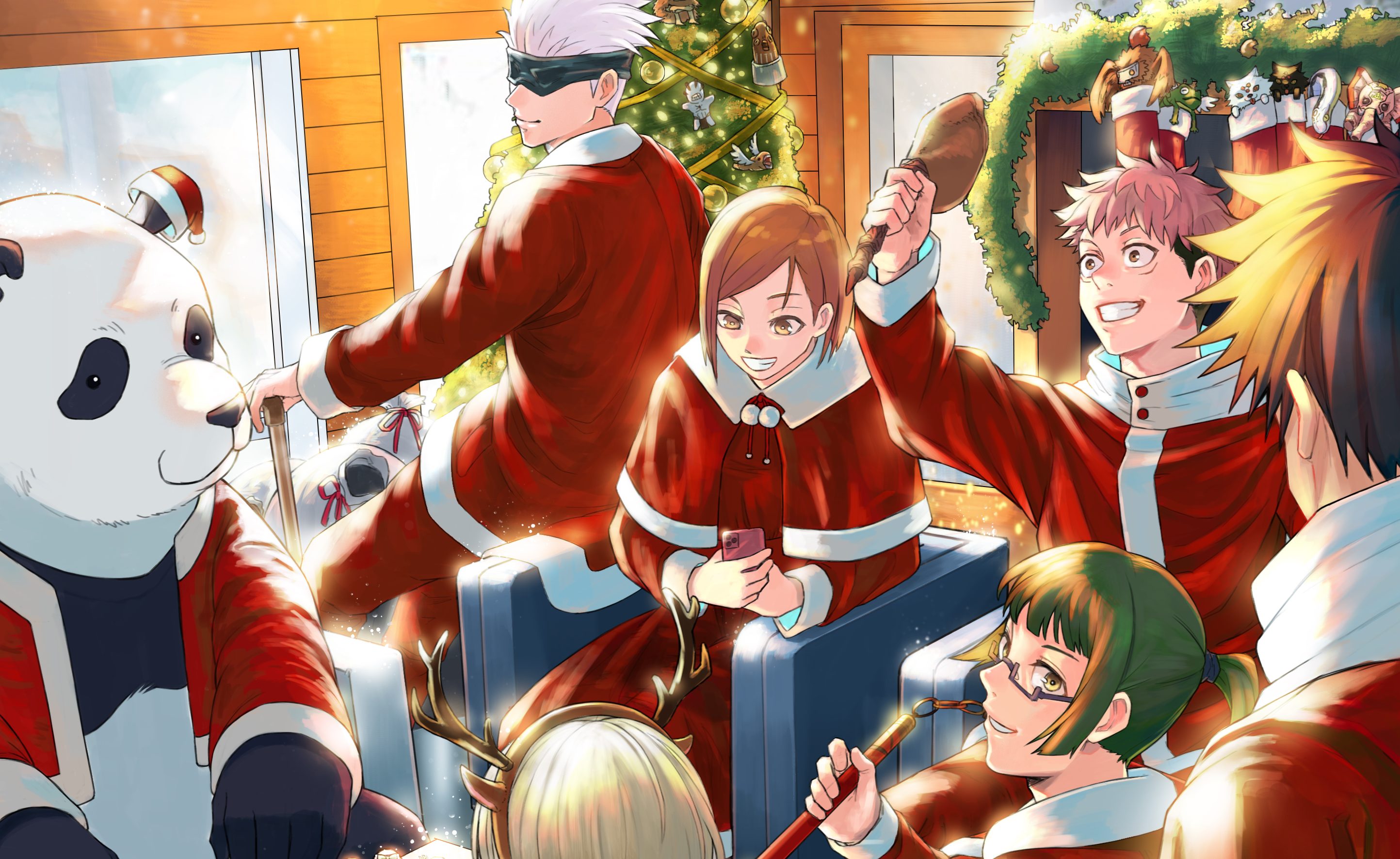 Fanart Friday: Jujutsu Christmas – Beneath the Tangles