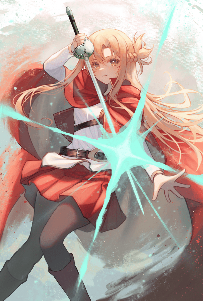 Fanart Friday, Too: Striking Asuna – Beneath the Tangles