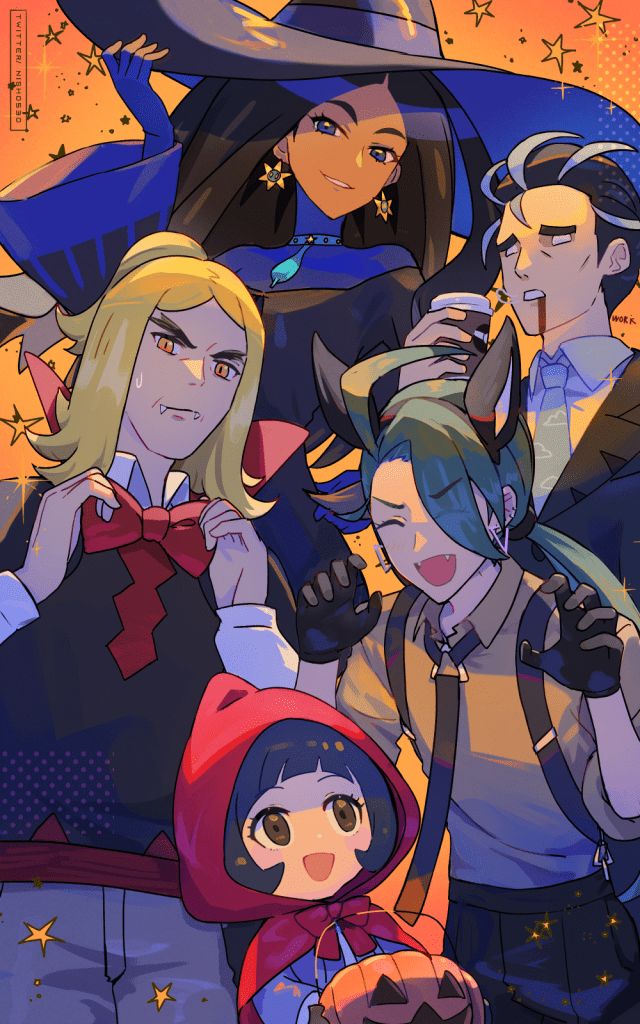Frightening Fanart Tuesday: Pokemon SV Halloween – Beneath the Tangles