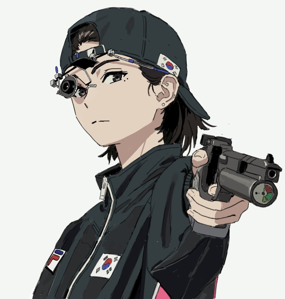 Anime Gun Girl Revolver