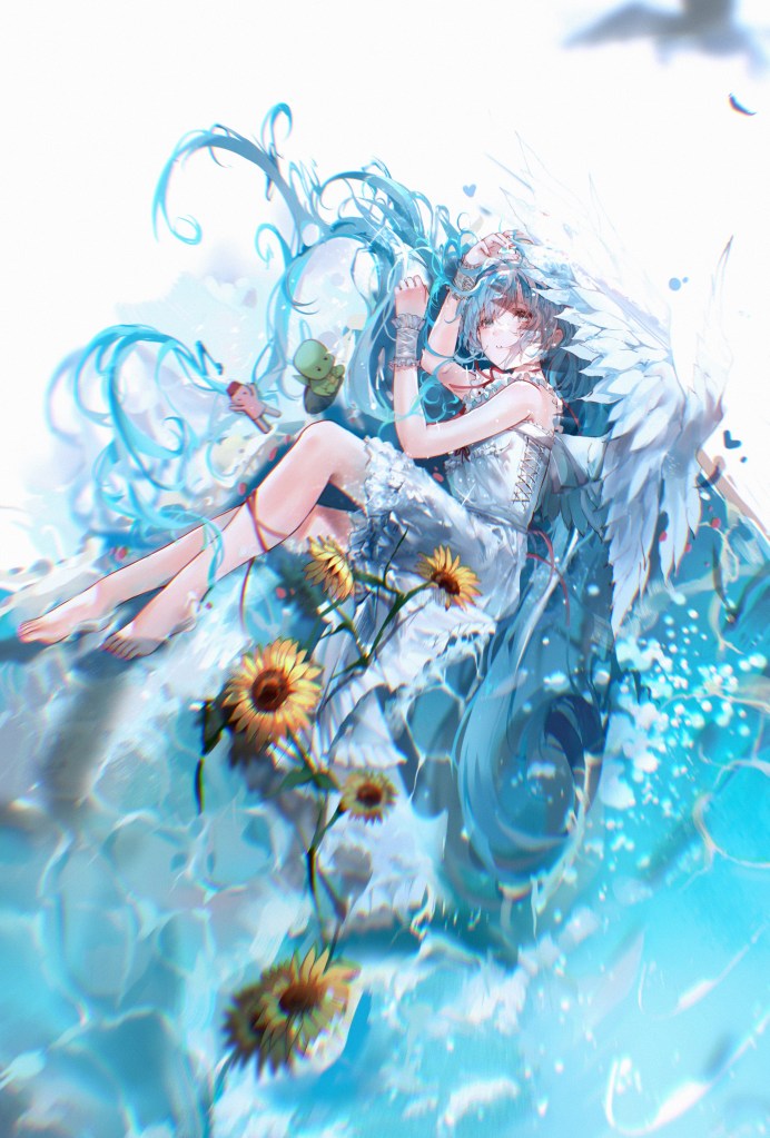 Fanart Friday, Too: Angelic Miku – Beneath the Tangles