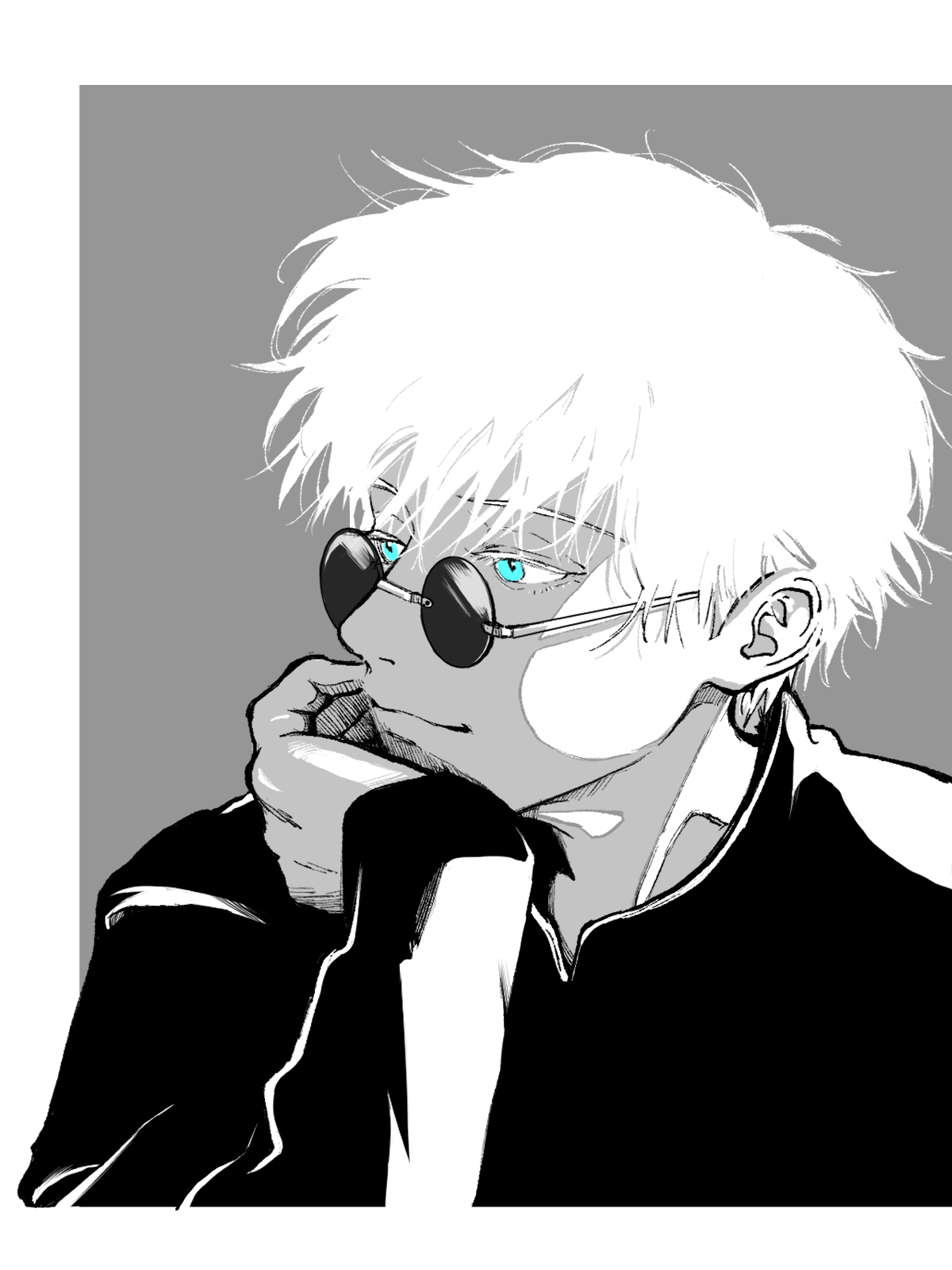 jujutsu kaisen art gojo – Beneath the Tangles