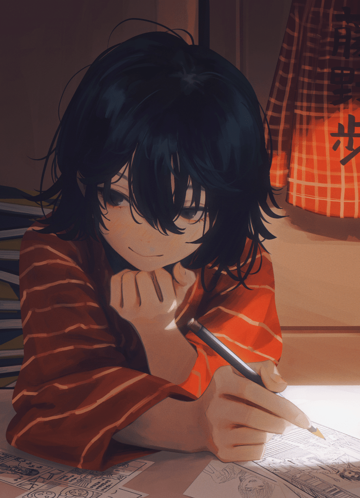 Fanart Friday, Too: Kyomoto Looks Back – Beneath the Tangles