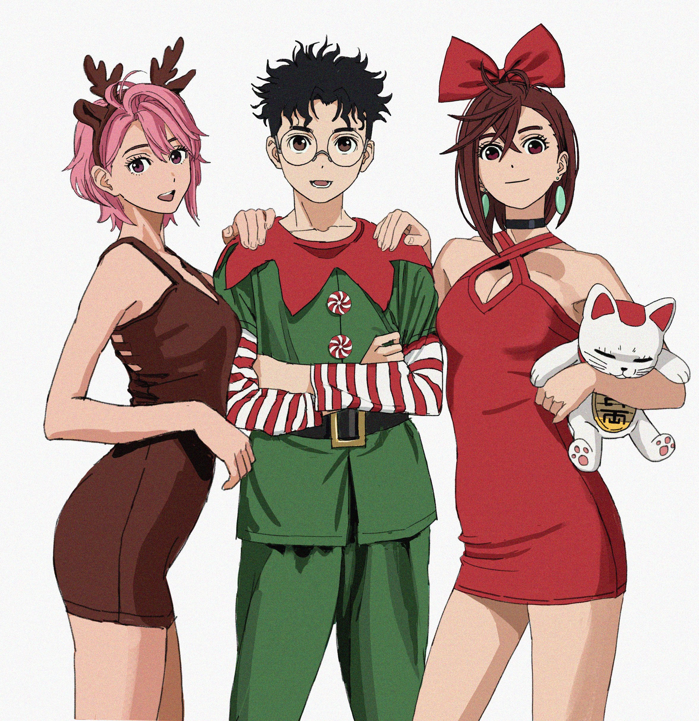 Fanart Friday: A Dandadan Christmas – Beneath the Tangles