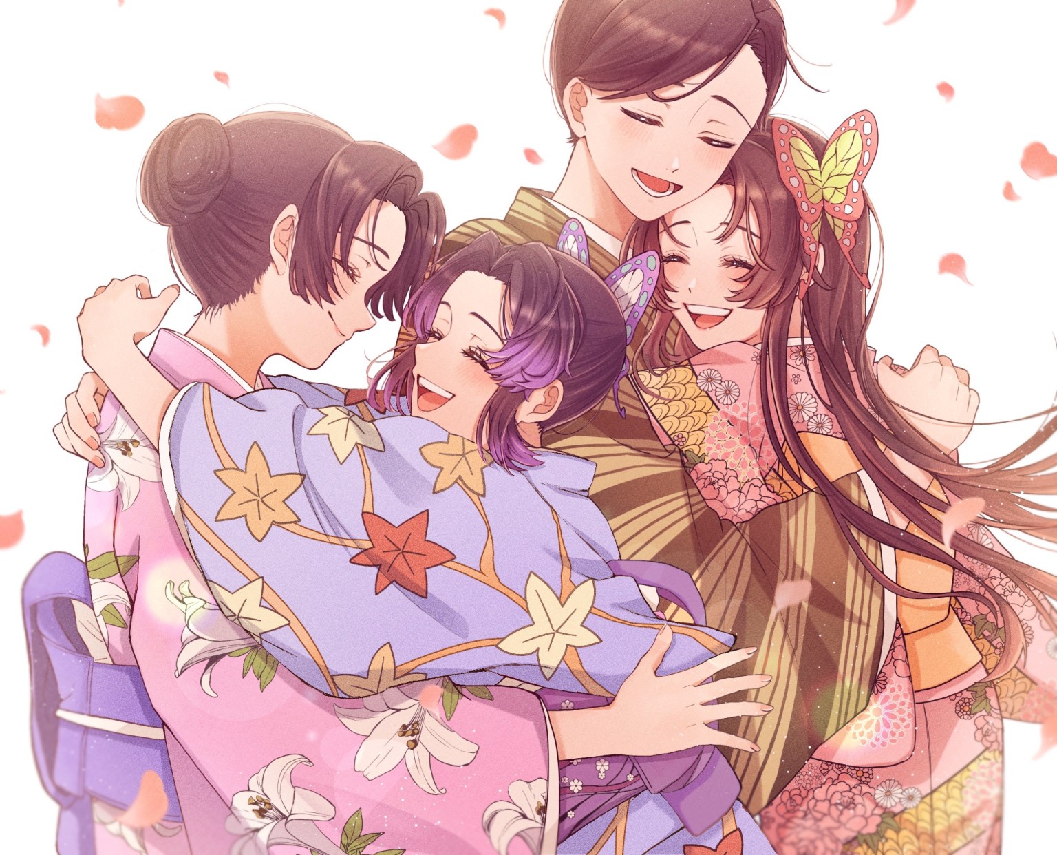 shinobu and kanae kocho family demon slayer fanart 6 – Beneath the Tangles