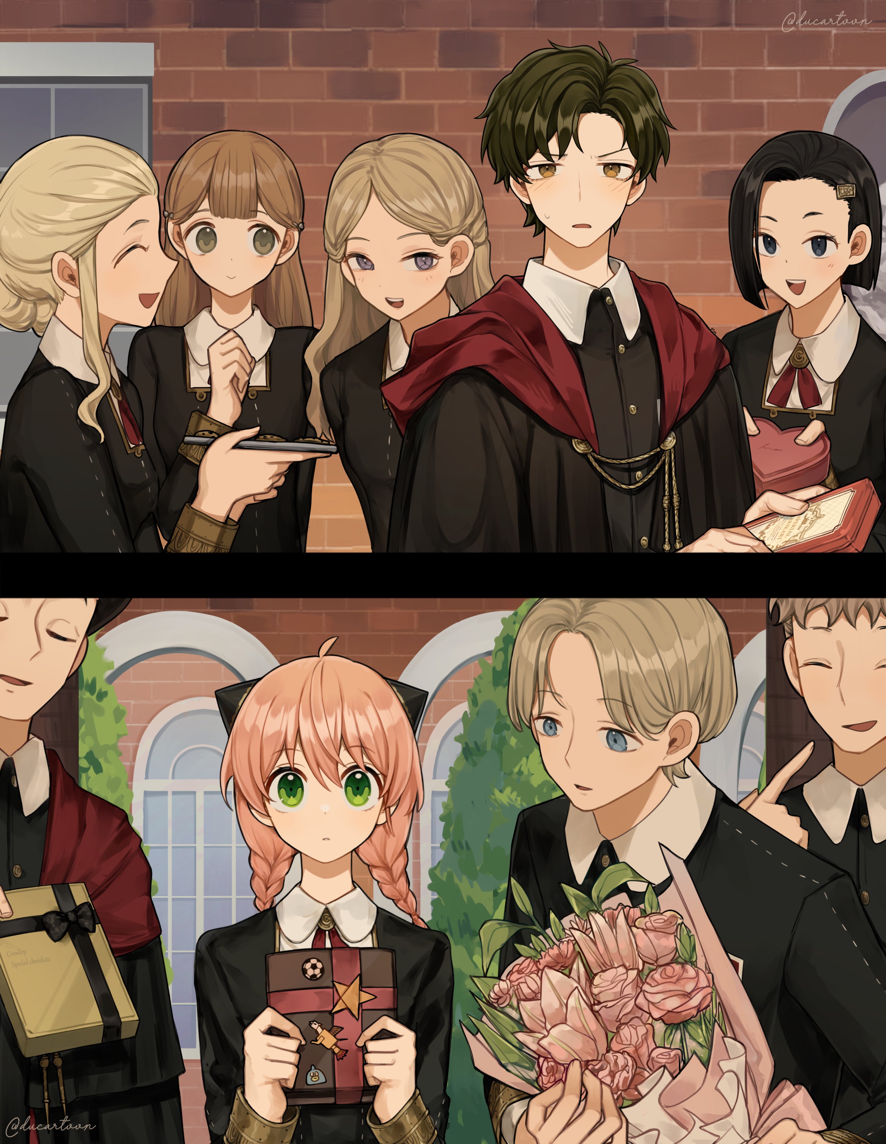 Fanart Friday, Too: Valentine’s Day at Eden Academy – Beneath the Tangles